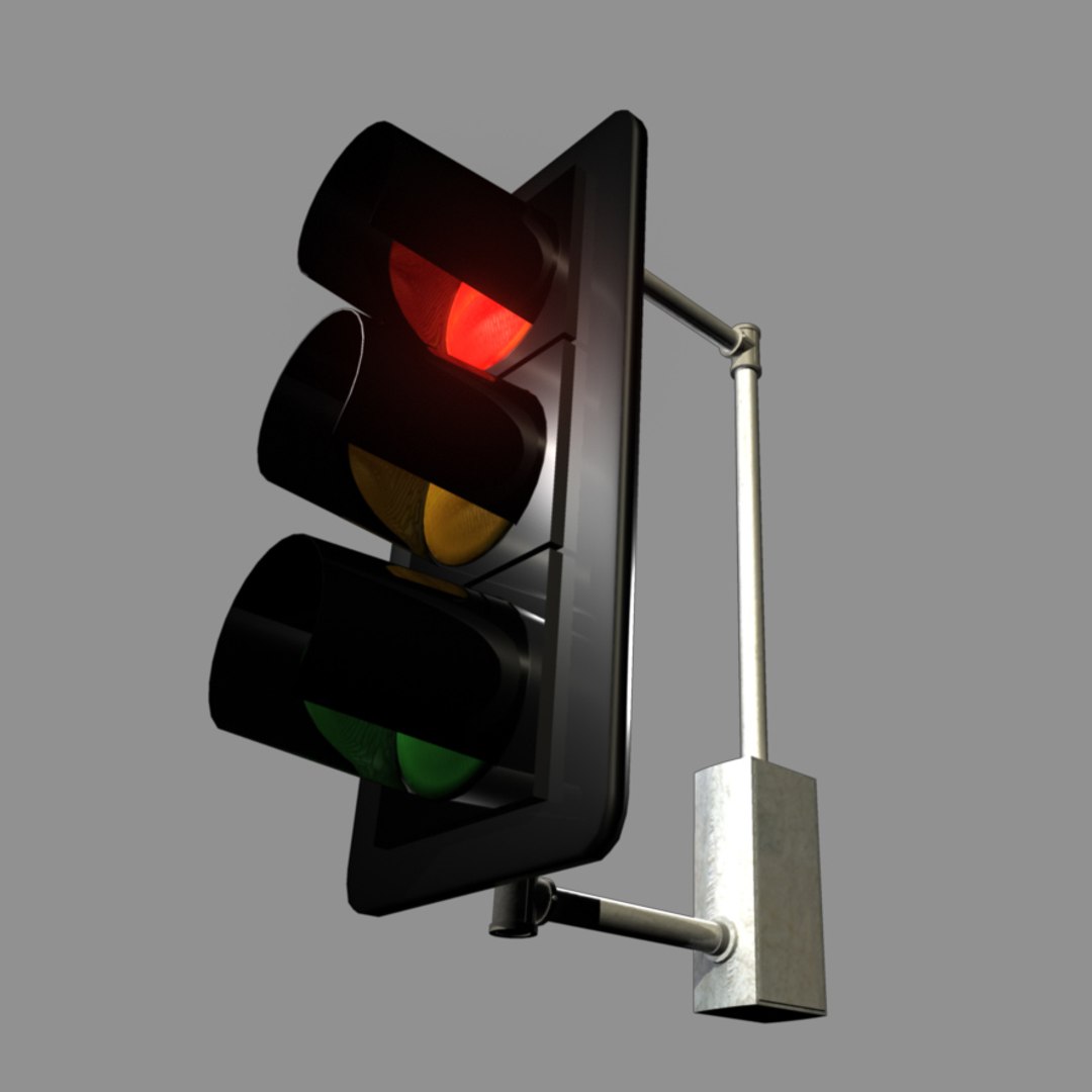 3d Traffic Light