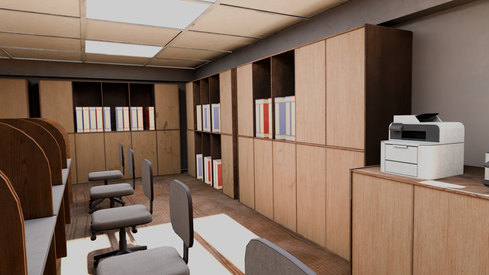 3D VR Office Space Model - TurboSquid 2216511