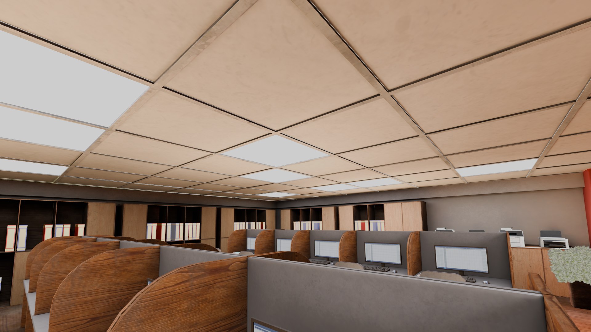 3D VR Office Space Model - TurboSquid 2216511