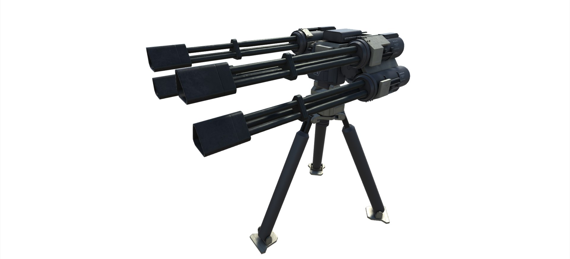 3D Heavy Sentry Gun - TurboSquid 1518299
