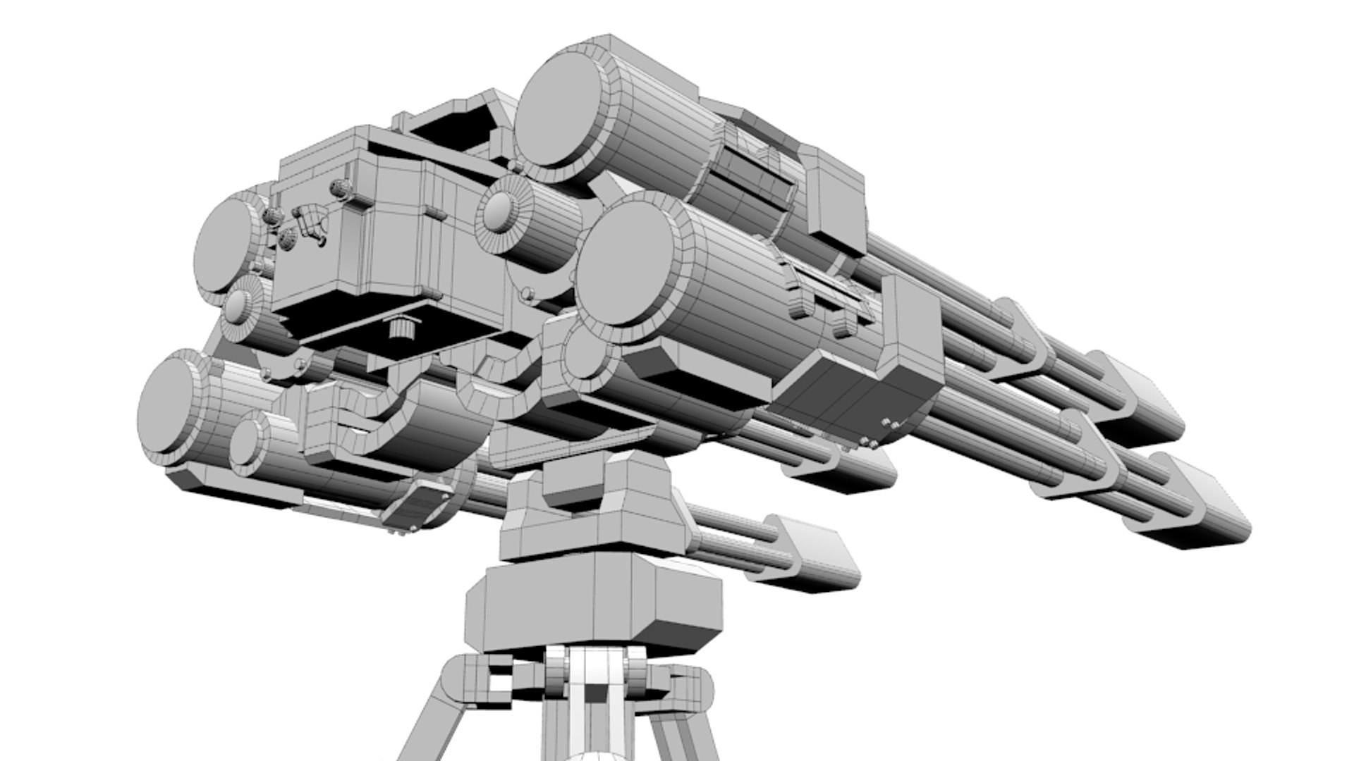 3D Heavy Sentry Gun - TurboSquid 1518299