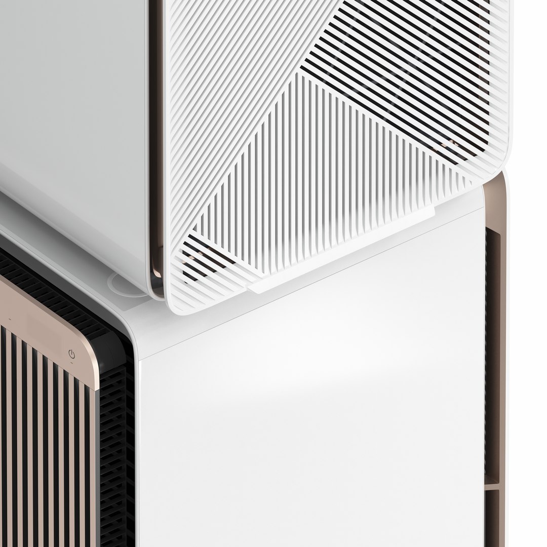 Samsung Bespoke cube air Tall and small 3D model - TurboSquid 2149829