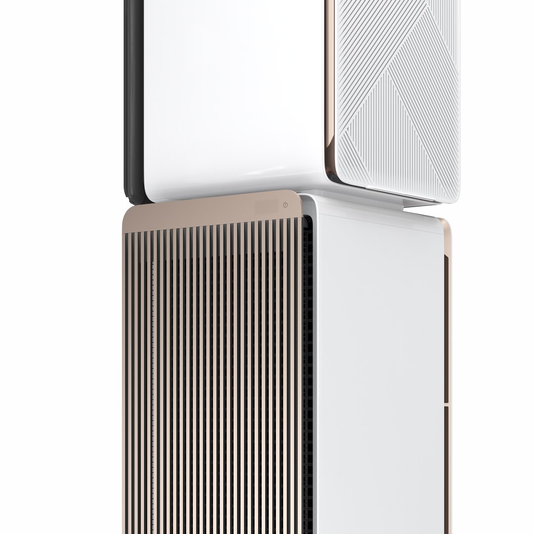 Samsung Bespoke cube air Tall and small 3D model - TurboSquid 2149829
