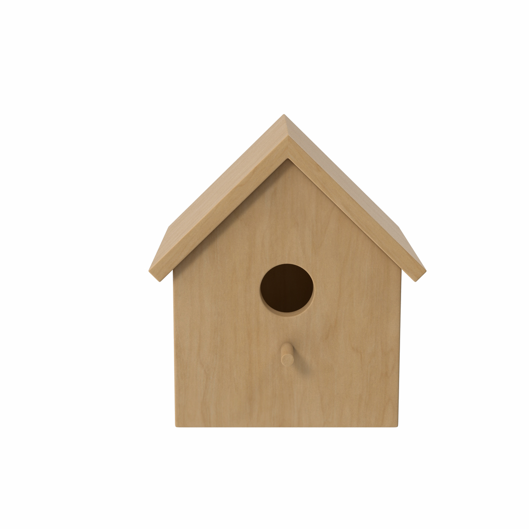 Birdhouse 3D Model - TurboSquid 2224227