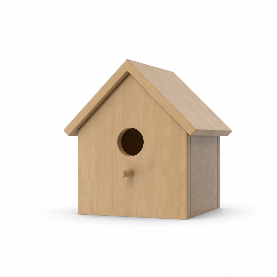 Birdhouse 3D Model - TurboSquid 2224227