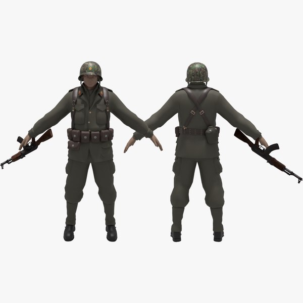 Free Animated and Low Poly Soldier 3D Models for Download | TurboSquid