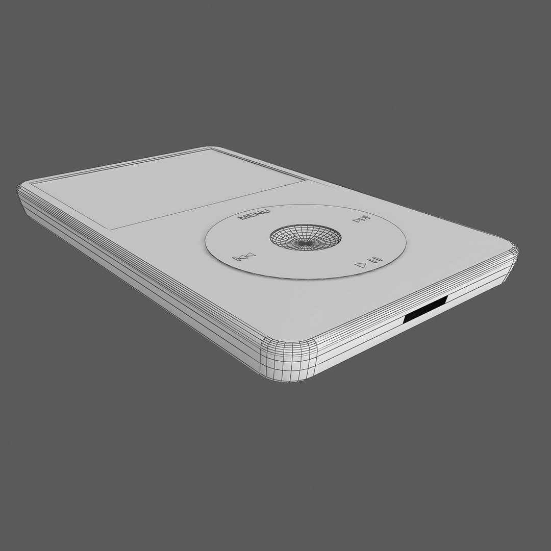 3D Classic Ipod Model - TurboSquid 1342833