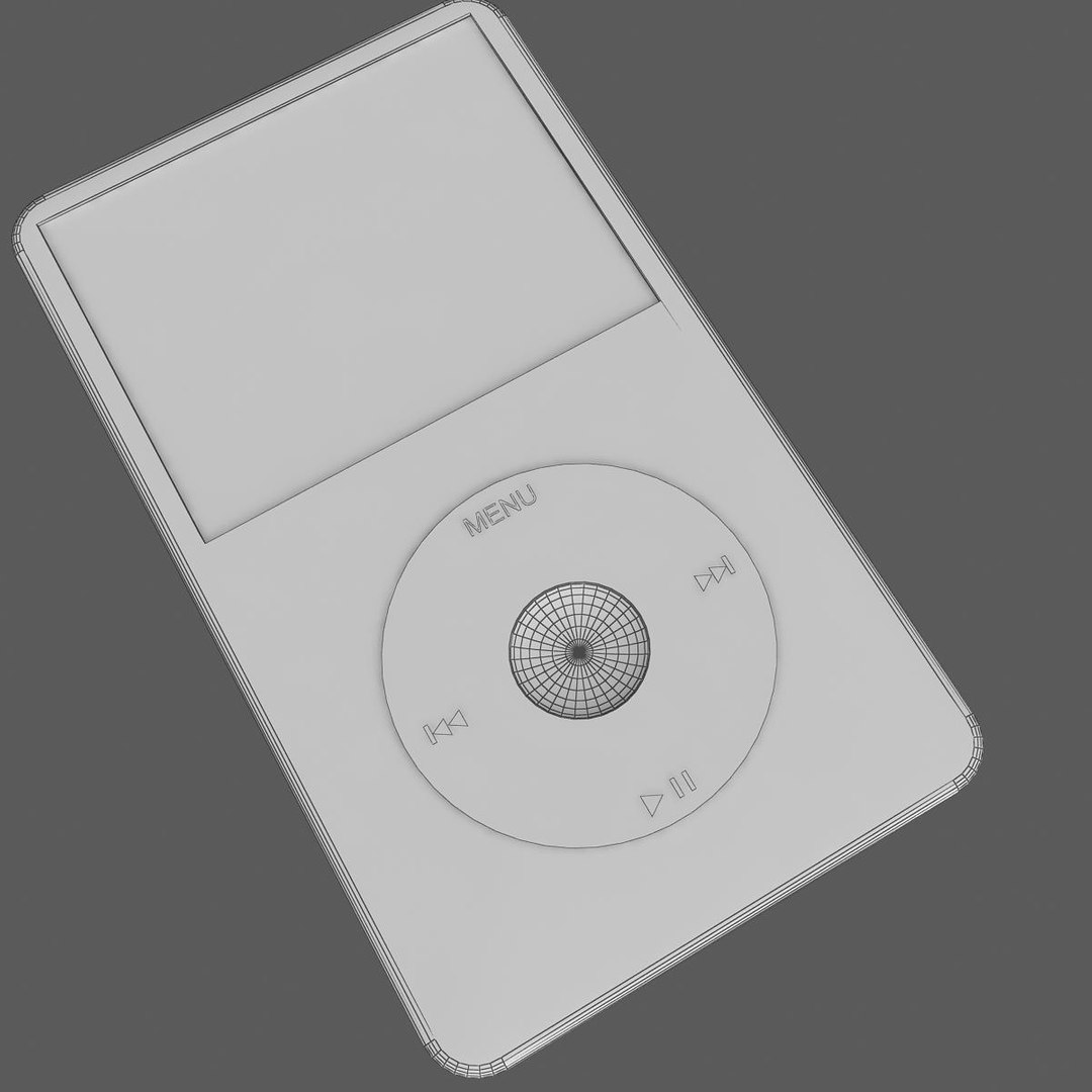 3D Classic Ipod Model - TurboSquid 1342833