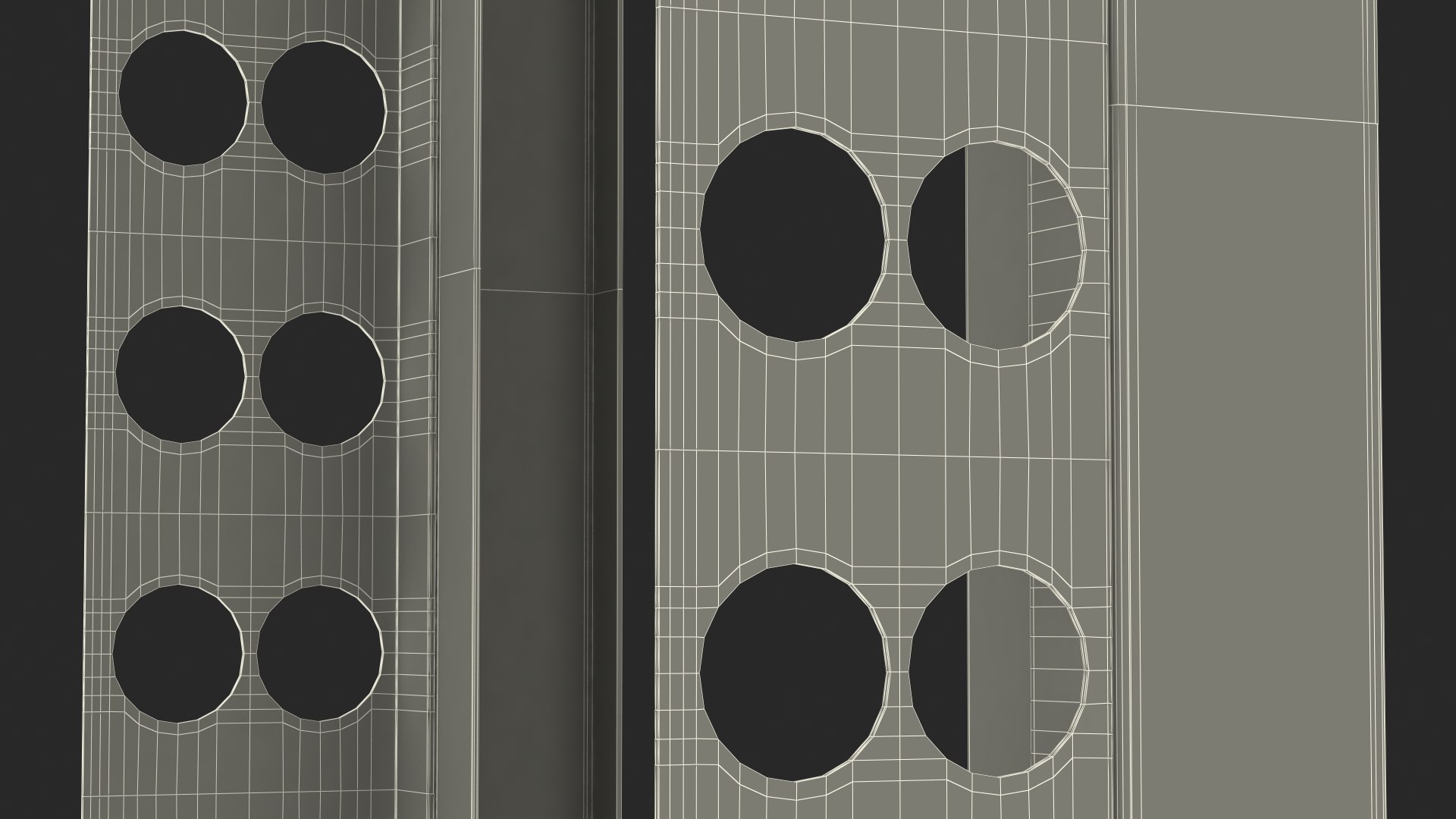 Open Frame Server Rack 50U Empty 3D Model - TurboSquid 1848980