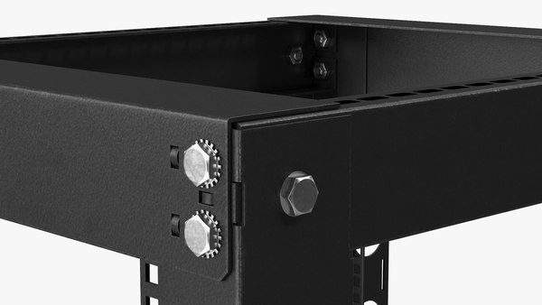 Open Frame Server Rack 50U Empty 3D model - TurboSquid 1848980