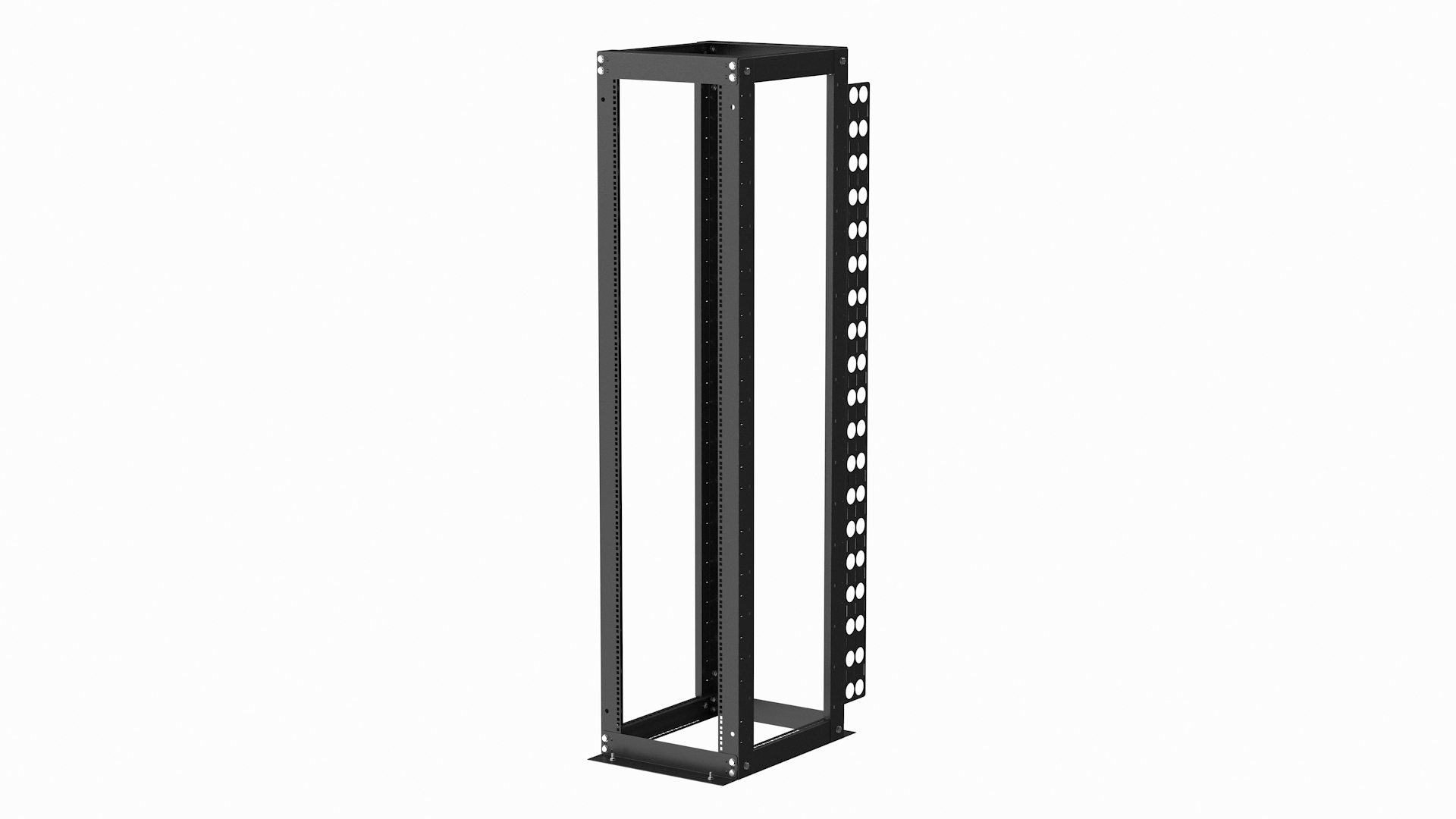 Open Frame Server Rack 50U Empty 3D Model - TurboSquid 1848980