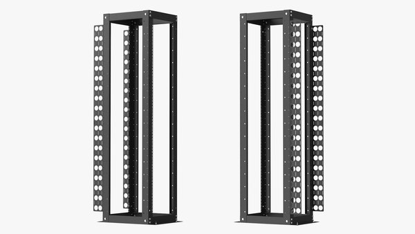 Open Frame Server Rack 50U Empty 3D model - TurboSquid 1848980