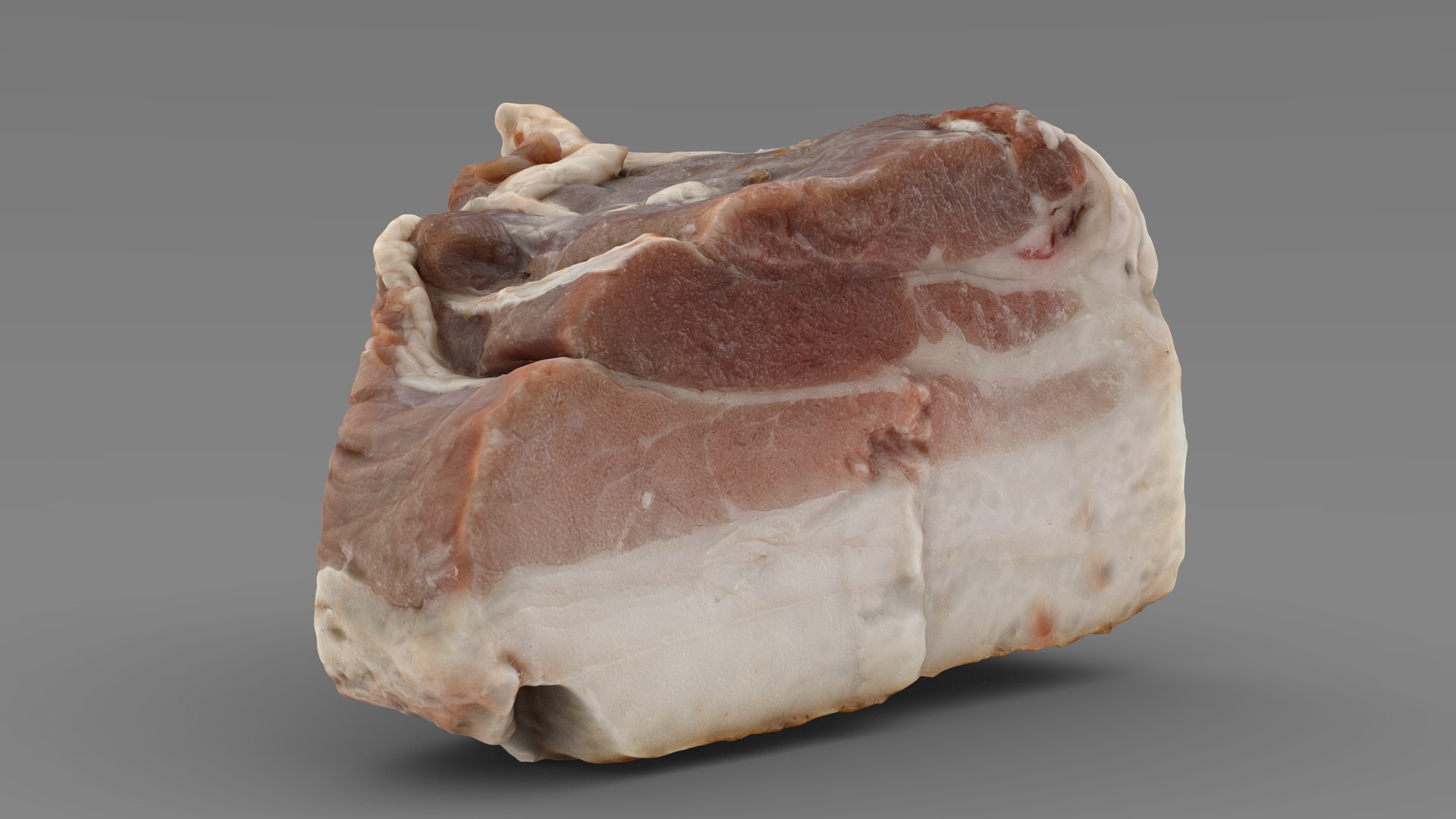 Meat With Lard 3D Model - TurboSquid 1953426