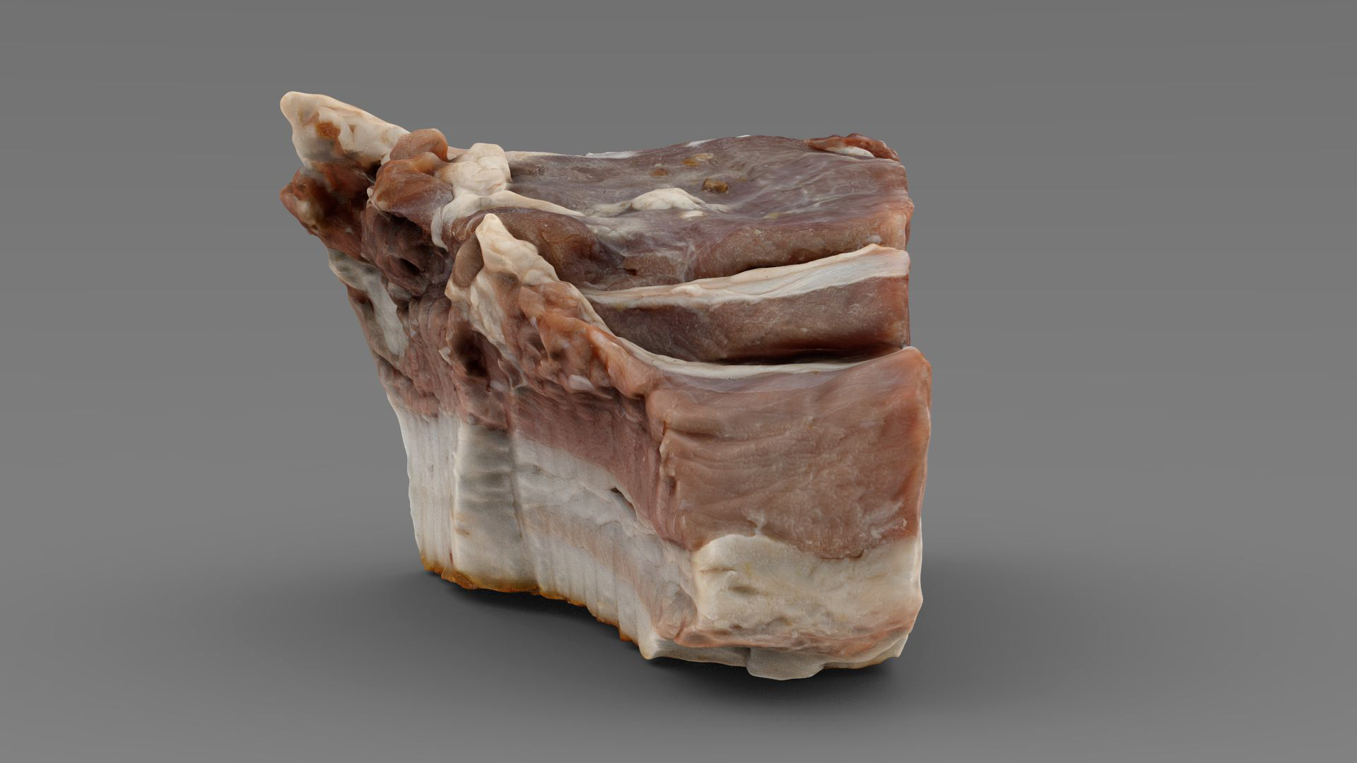 Meat With Lard 3D Model - TurboSquid 1953426
