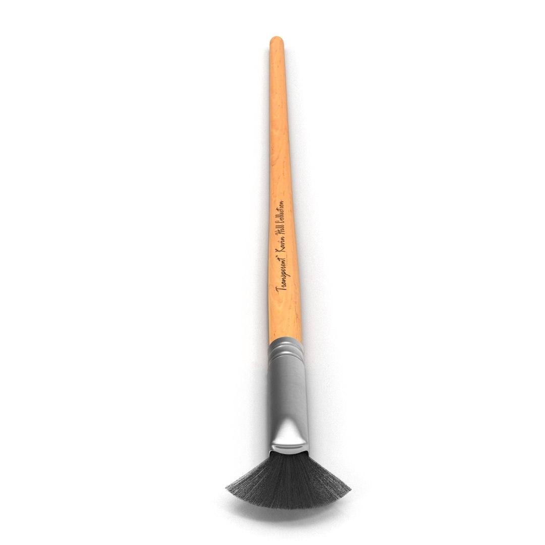 3d model paint brush fan
