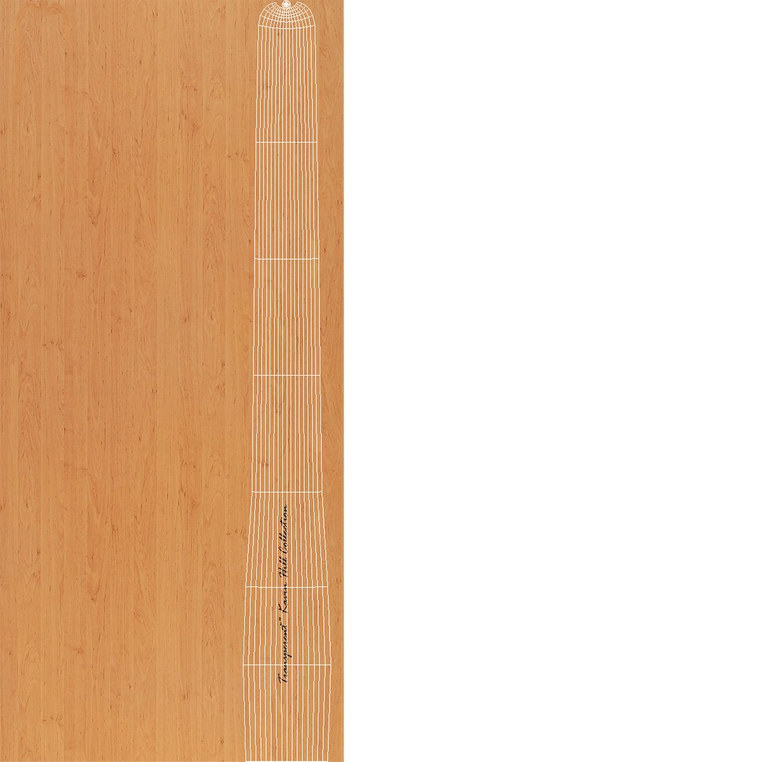 3d model paint brush fan