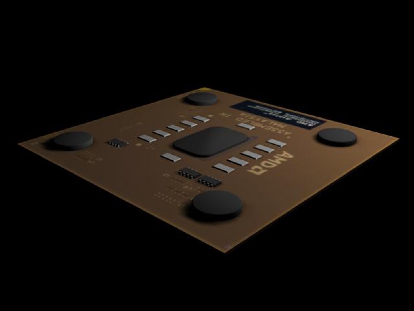 3d amd athlon processor model