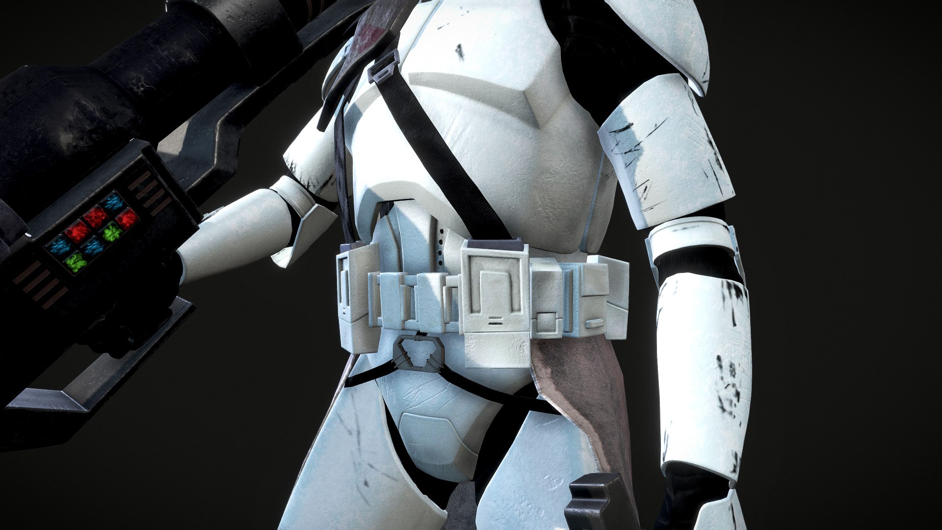 Clone Heavy Trooper Phase 2 3D Model - TurboSquid 1824507