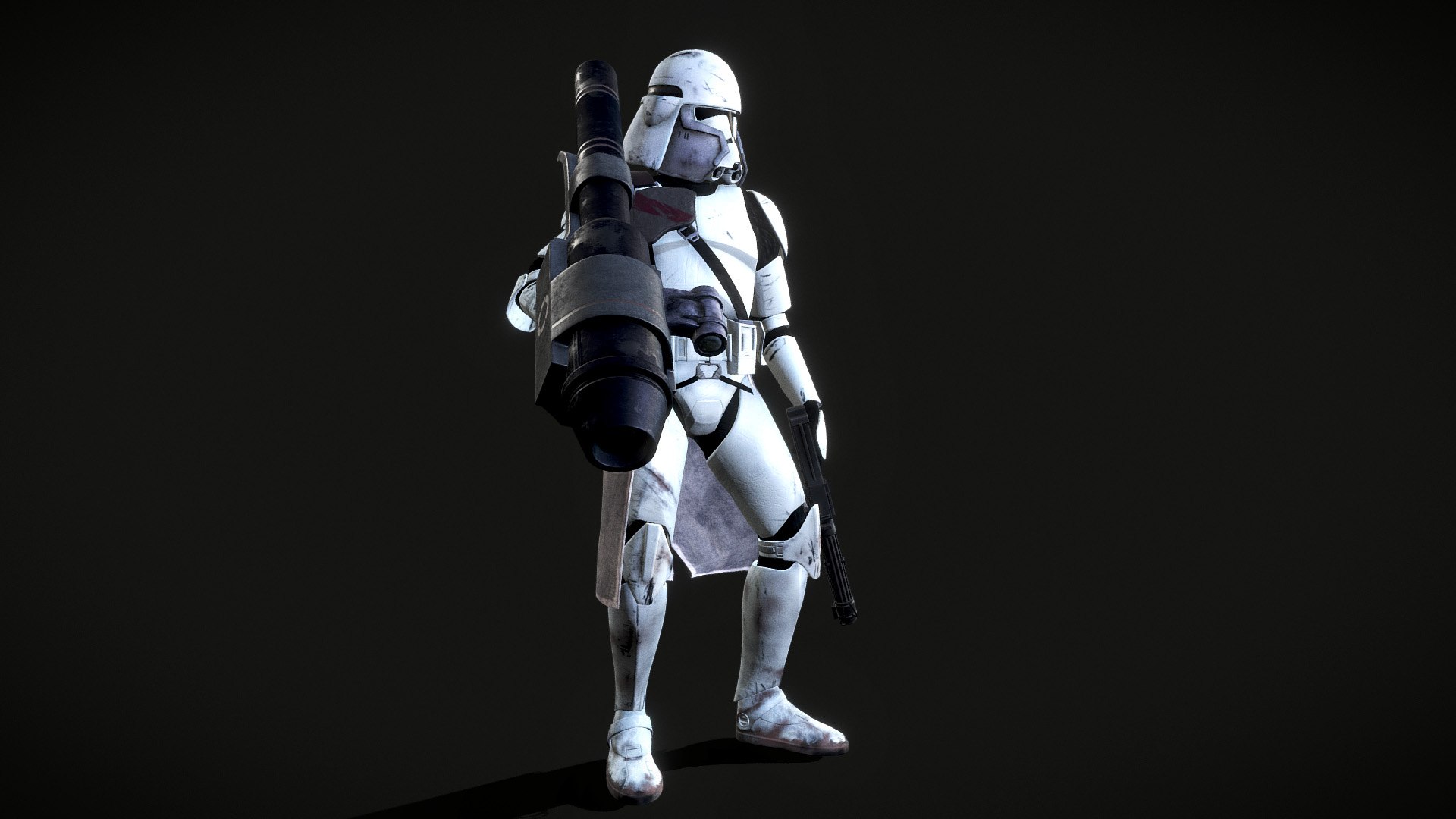 Clone Heavy Trooper Phase 2 3D Model - TurboSquid 1824507