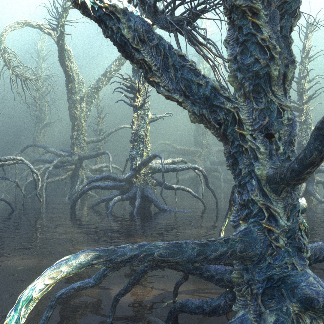 Alien Forest Pack 3D model - TurboSquid 1949364