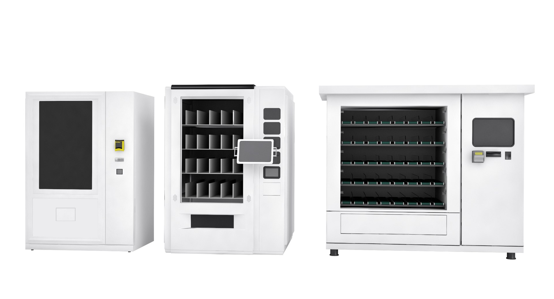 Vending machine 3D model - TurboSquid 1525993