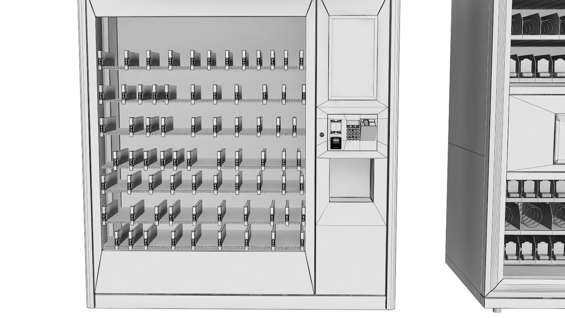 Vending machine 3D model - TurboSquid 1525993