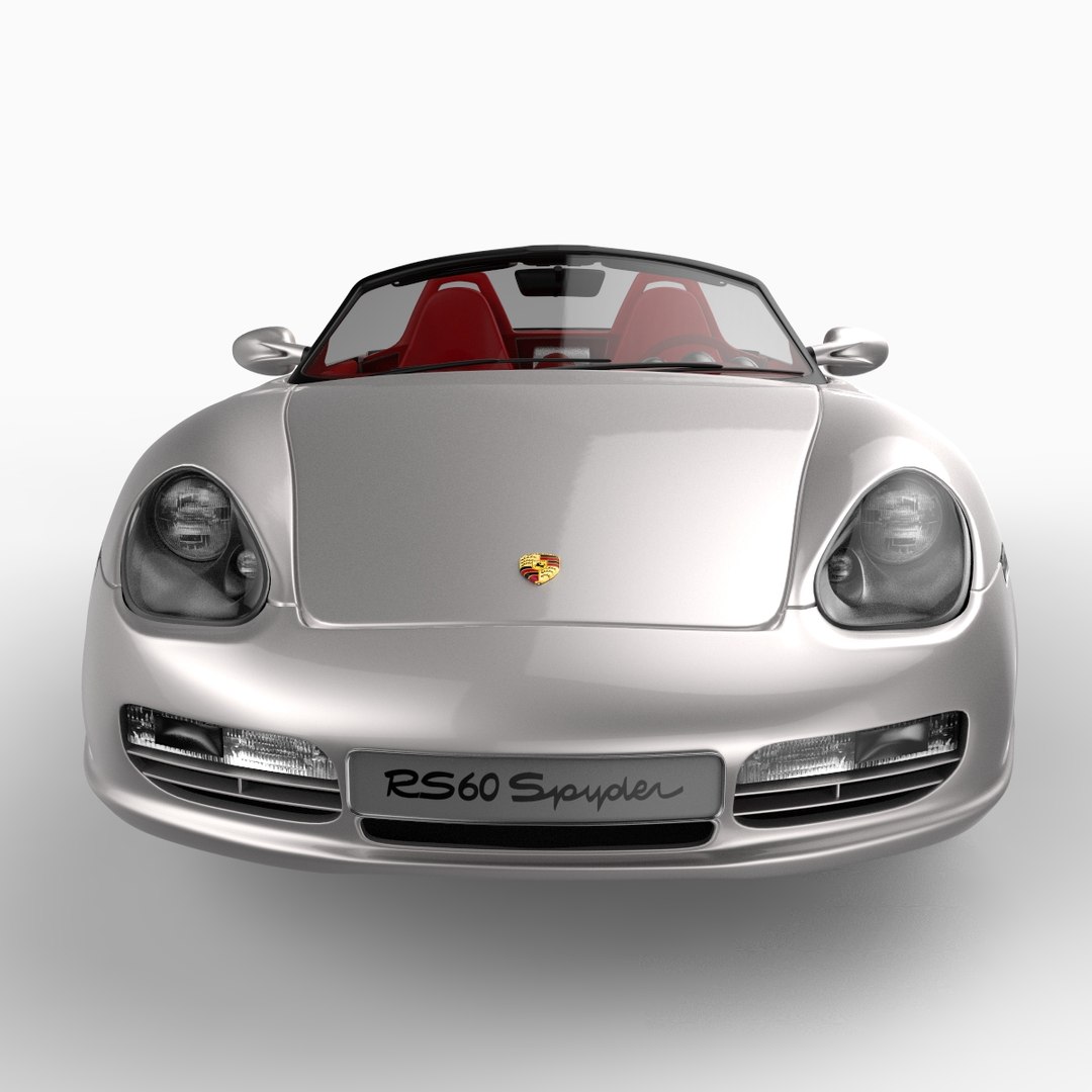 3d Model Rs 60 Spyder Car
