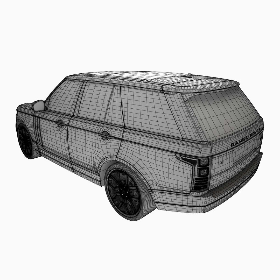 3ds Max Range Rover 2013