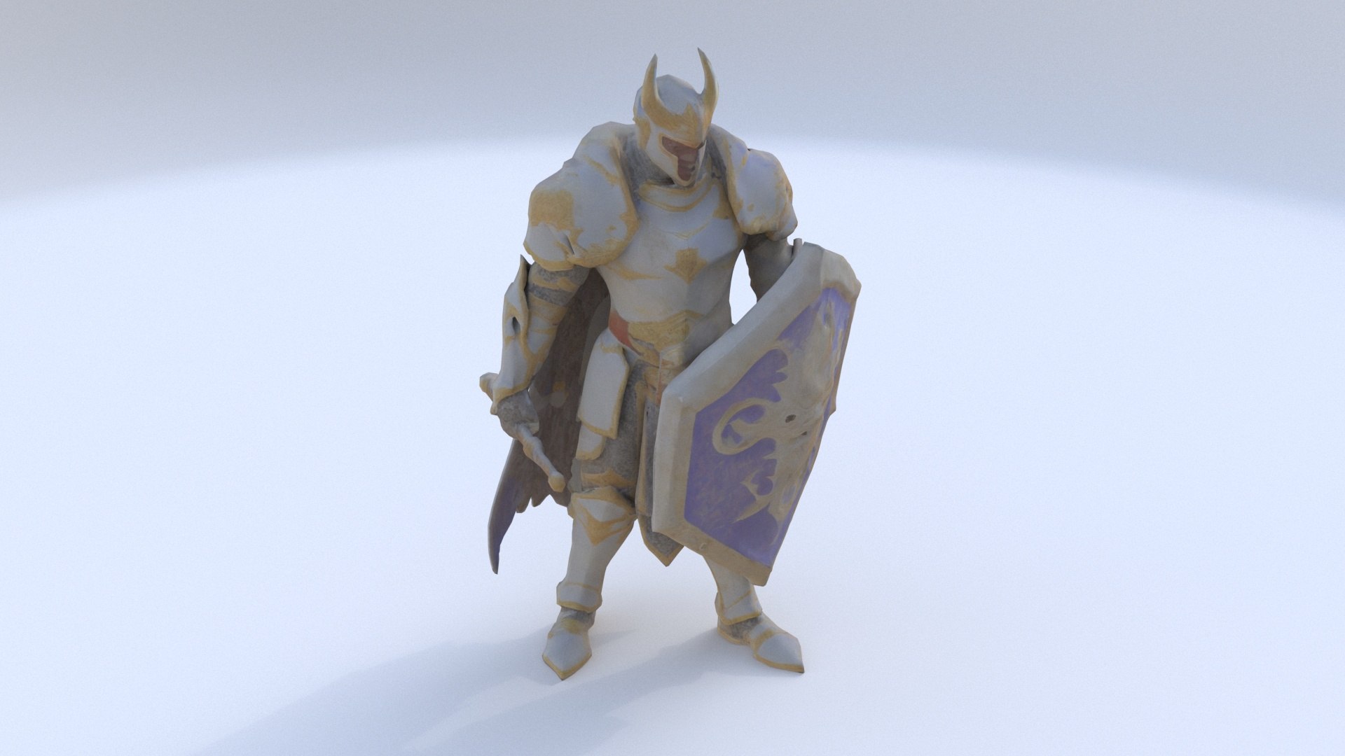 Paladin 3D Model - TurboSquid 2331159