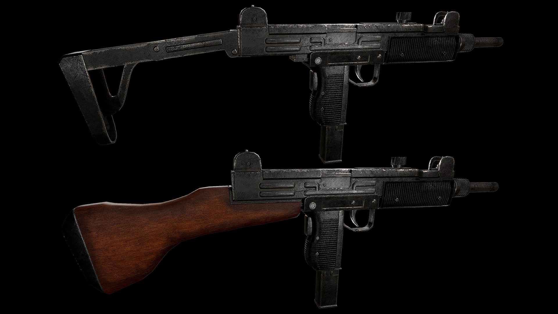 UZI 3D 모델 - TurboSquid 1947361