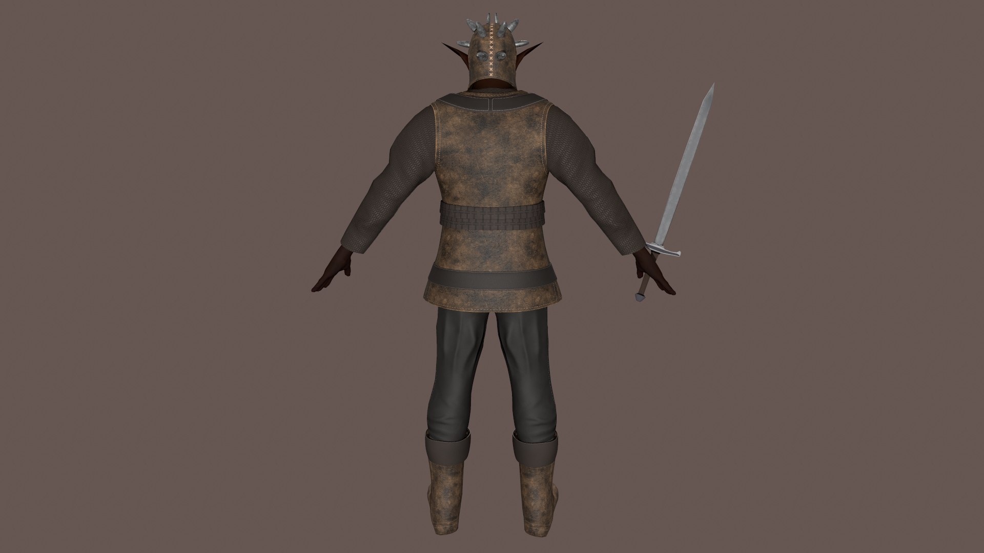 3D Elf Warrior Model - TurboSquid 1870452