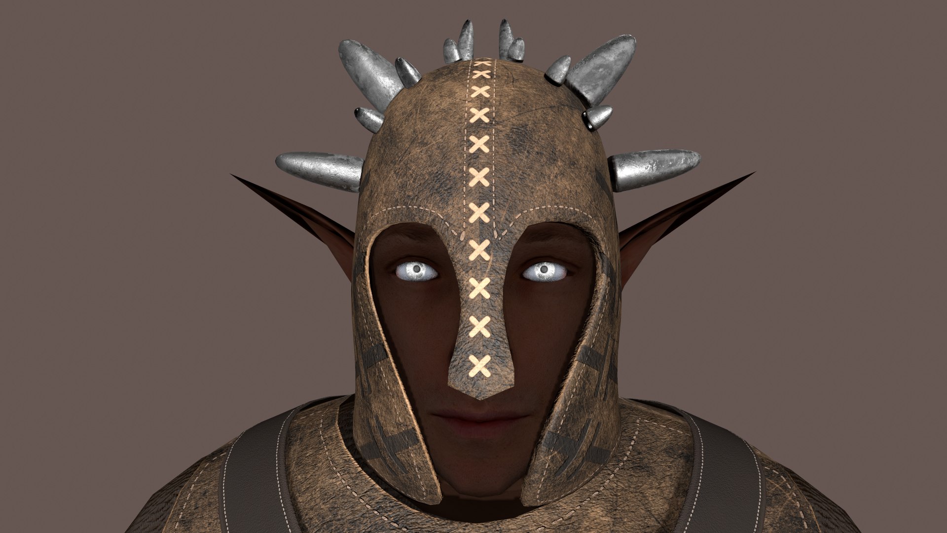 3D Elf Warrior Model - TurboSquid 1870452