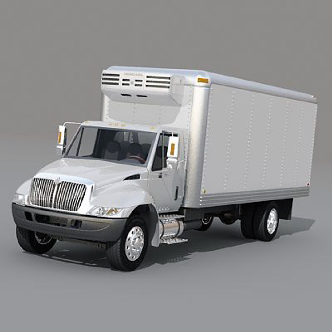 Box Truck 3d Model