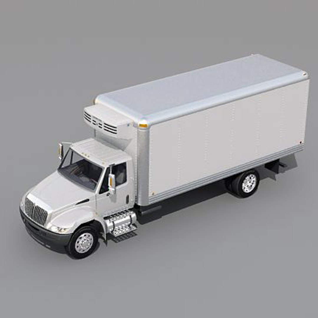 Box Truck 3d Model