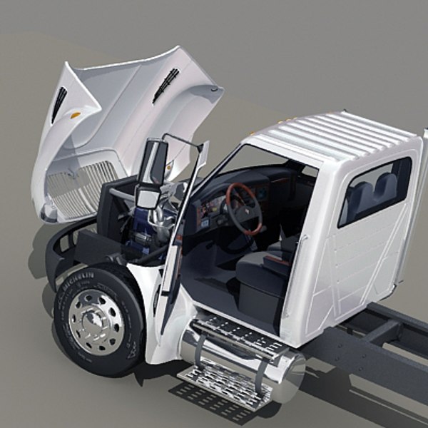 box truck 3d model