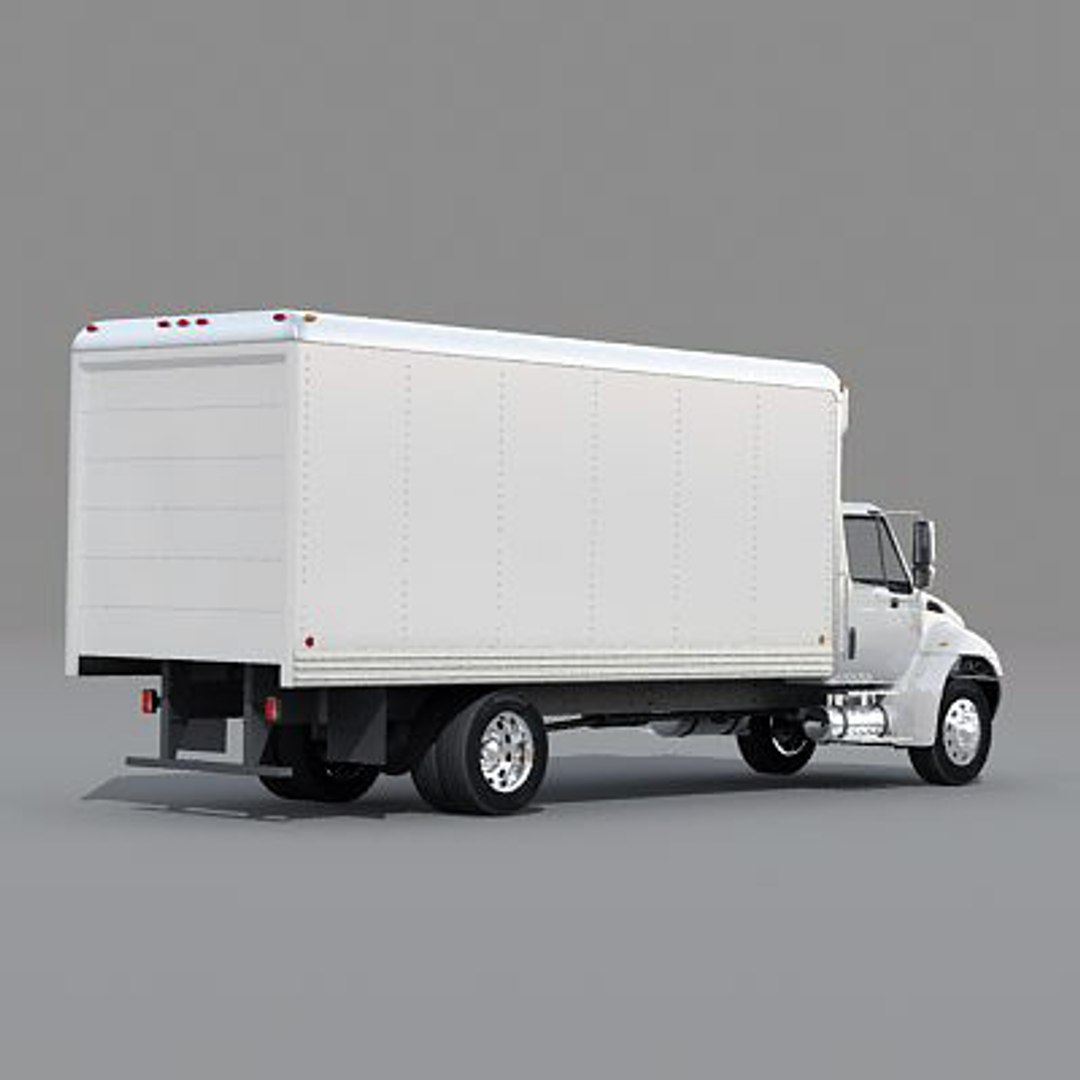 Box Truck 3d Model