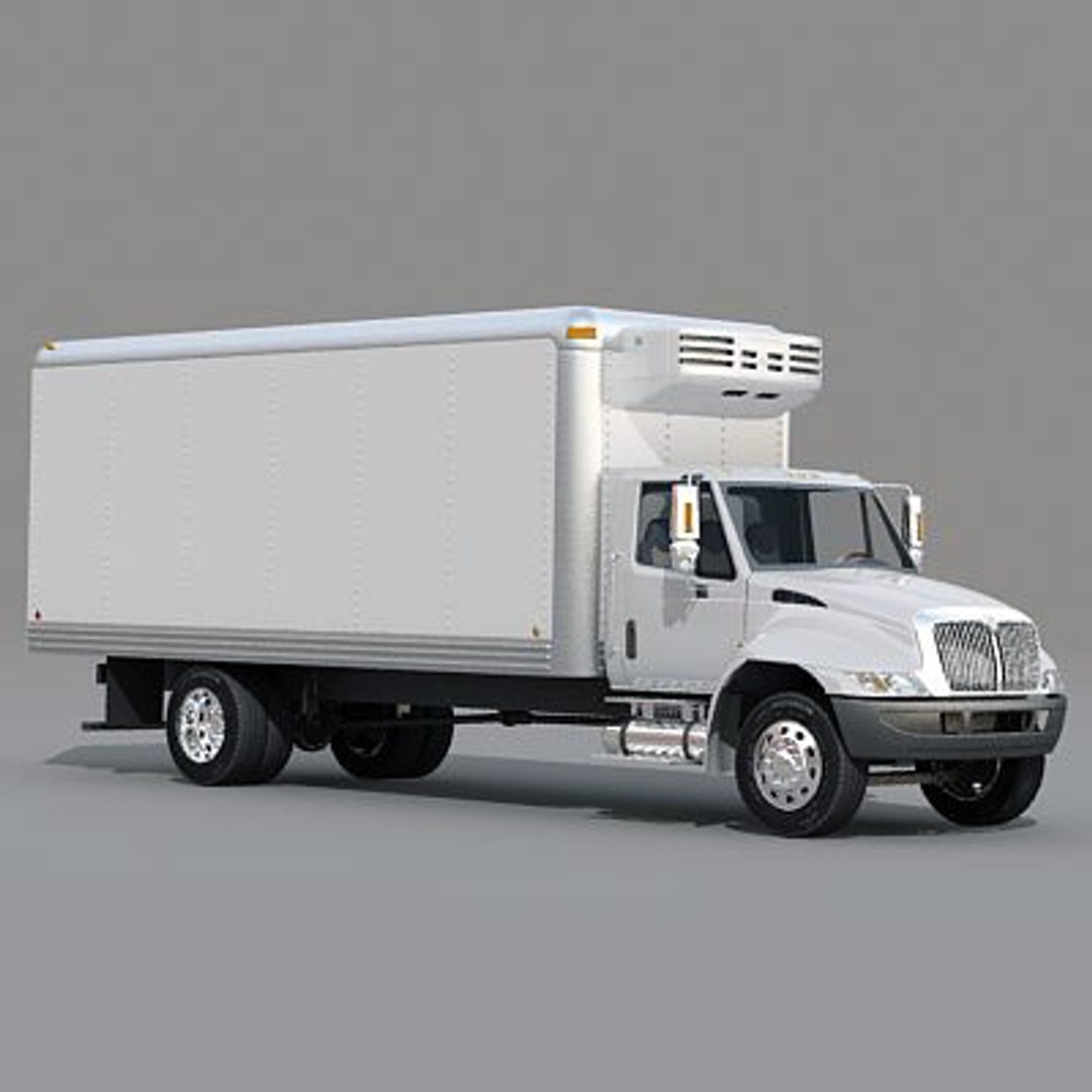 Box Truck 3d Model