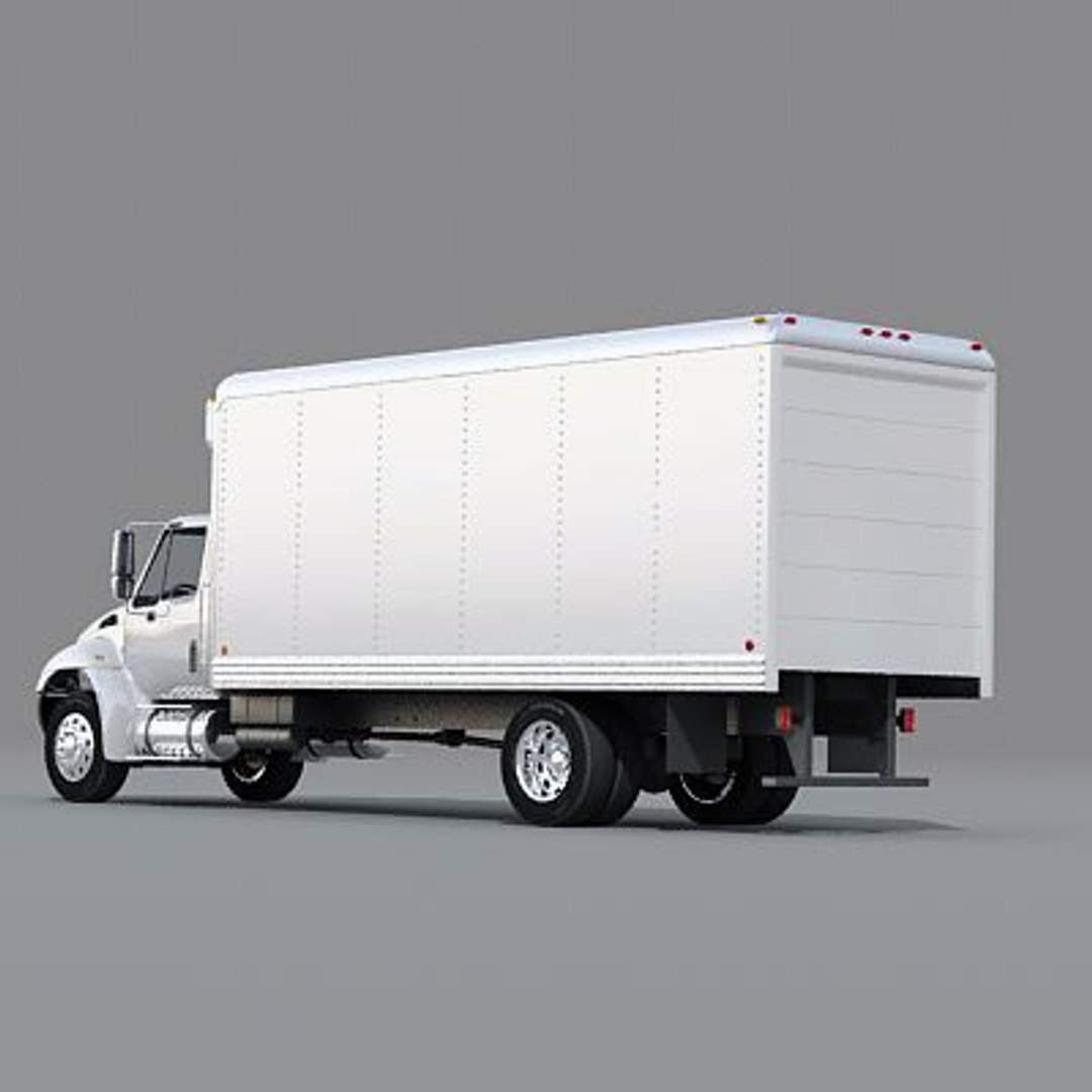 Box Truck 3d Model