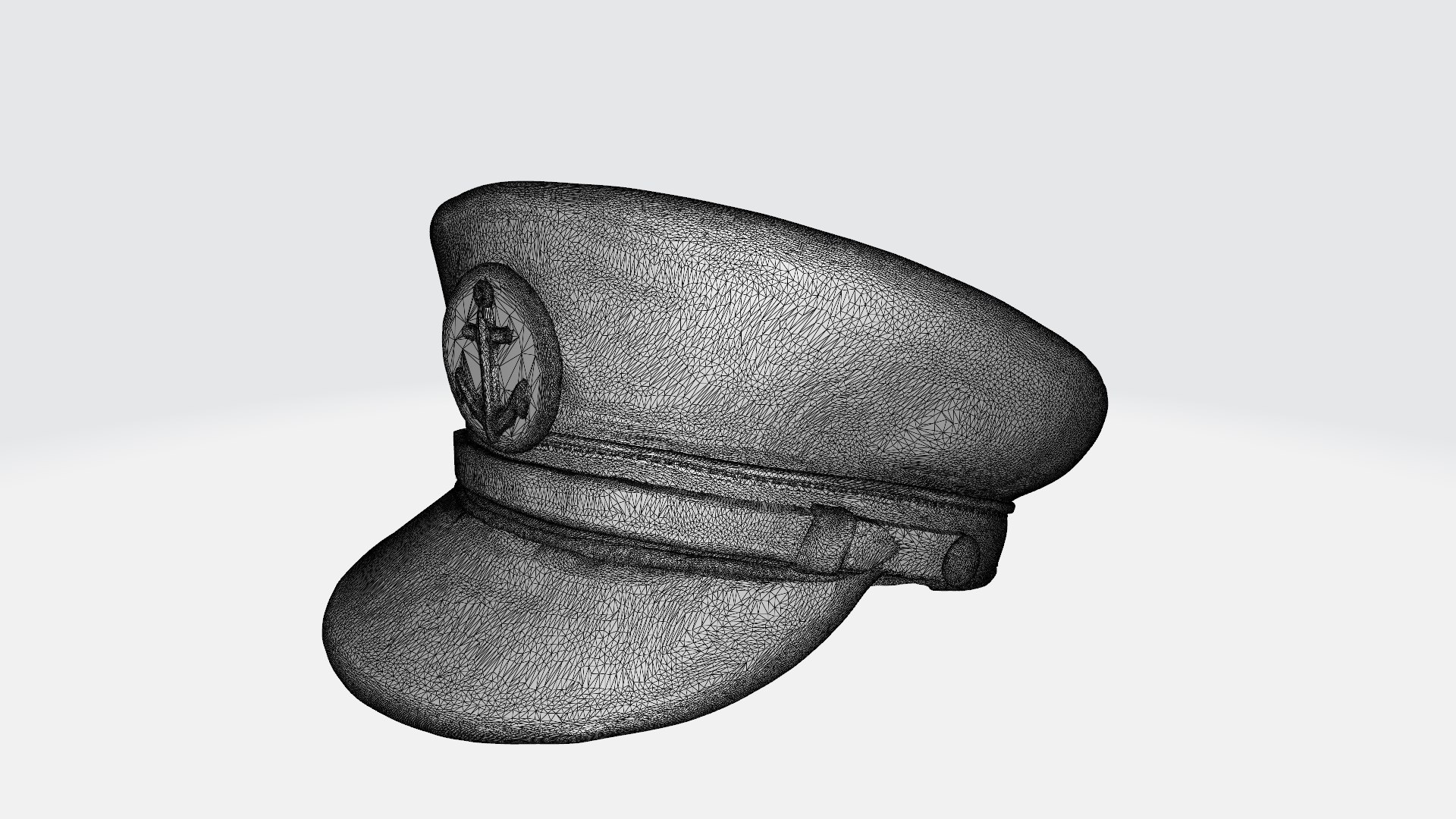 3D Model Captain Hat - TurboSquid 1891686