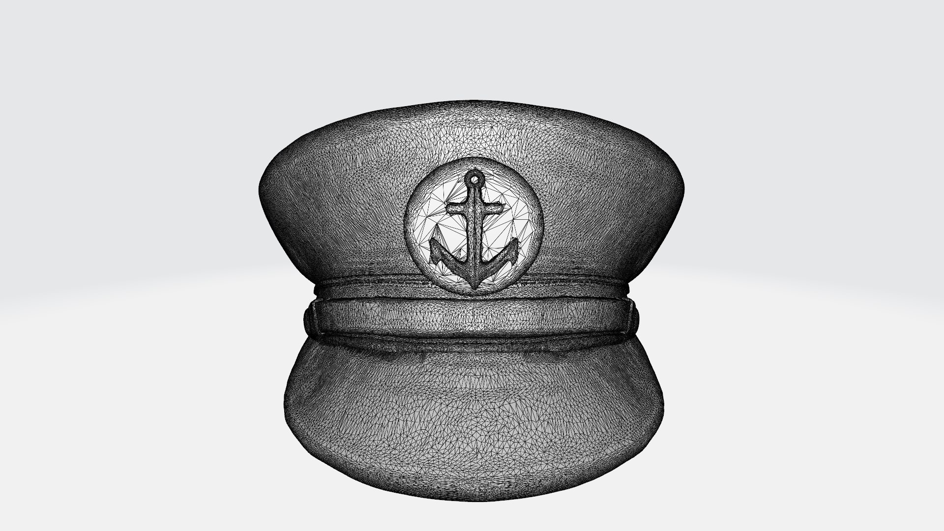 3D Model Captain Hat - TurboSquid 1891686