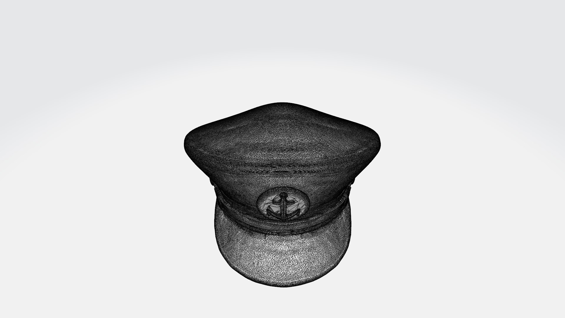 3D Model Captain Hat - TurboSquid 1891686