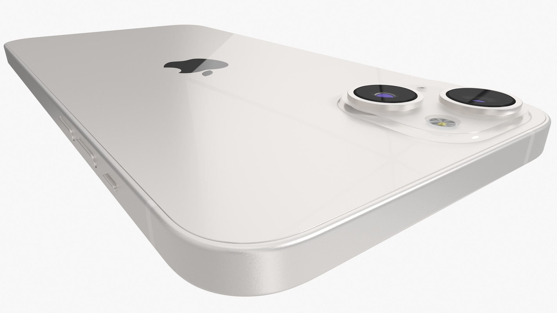 3D Apple IPhone 14 Plus Starlight Model - TurboSquid 1958244