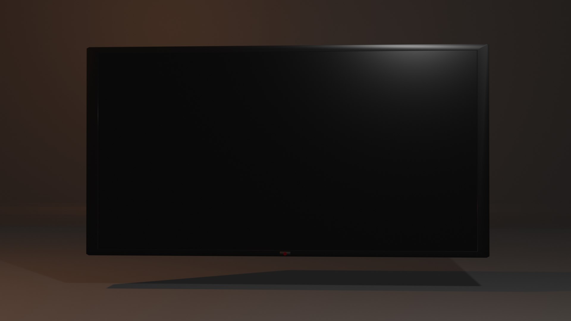 Black TV 3D Model - TurboSquid 2044769