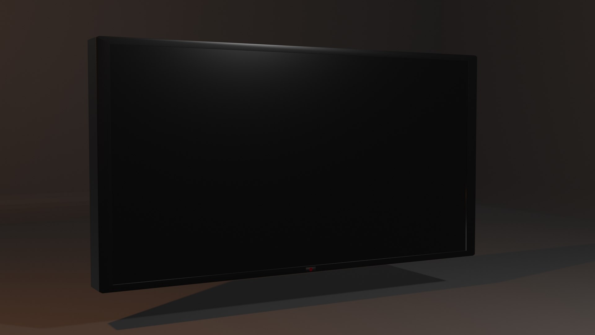 Black TV 3D Model - TurboSquid 2044769