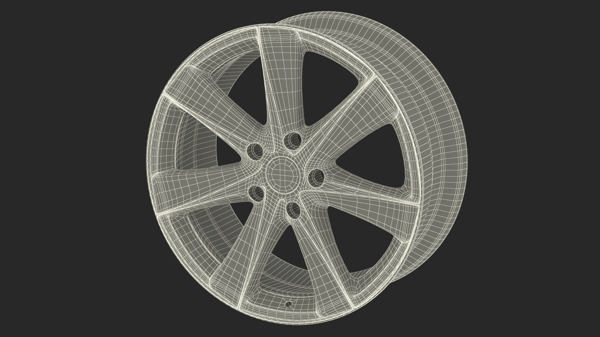Car Wheel Rim 3D - TurboSquid 2056177