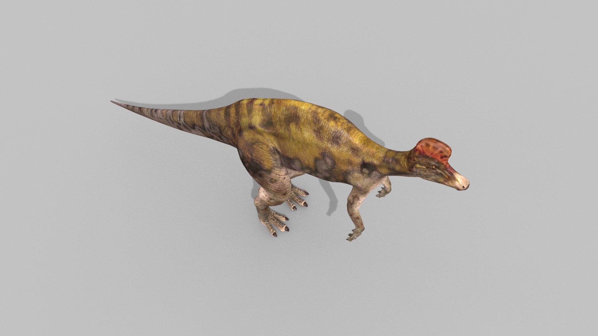 Real Animated Corythosaurus HD 3D Model - TurboSquid 2254511