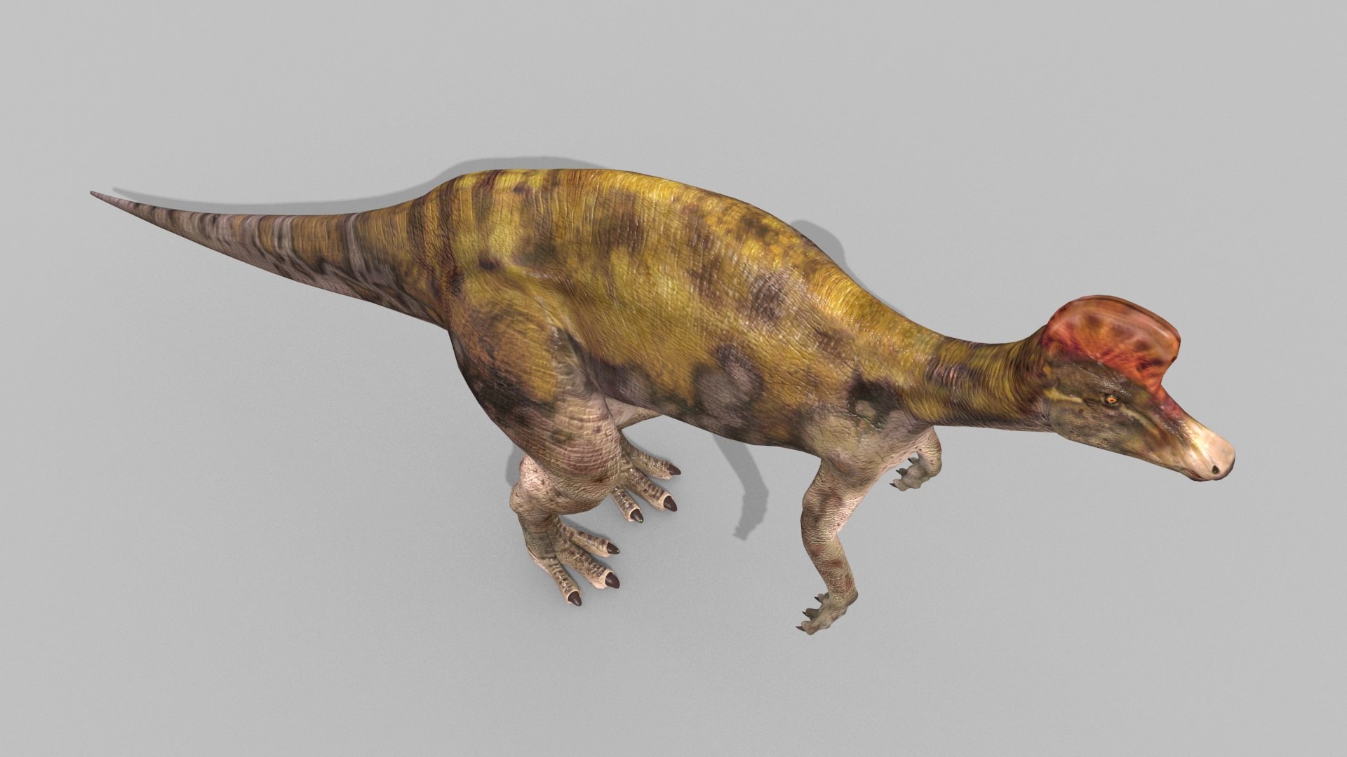 Real Animated Corythosaurus HD 3D Model - TurboSquid 2254511