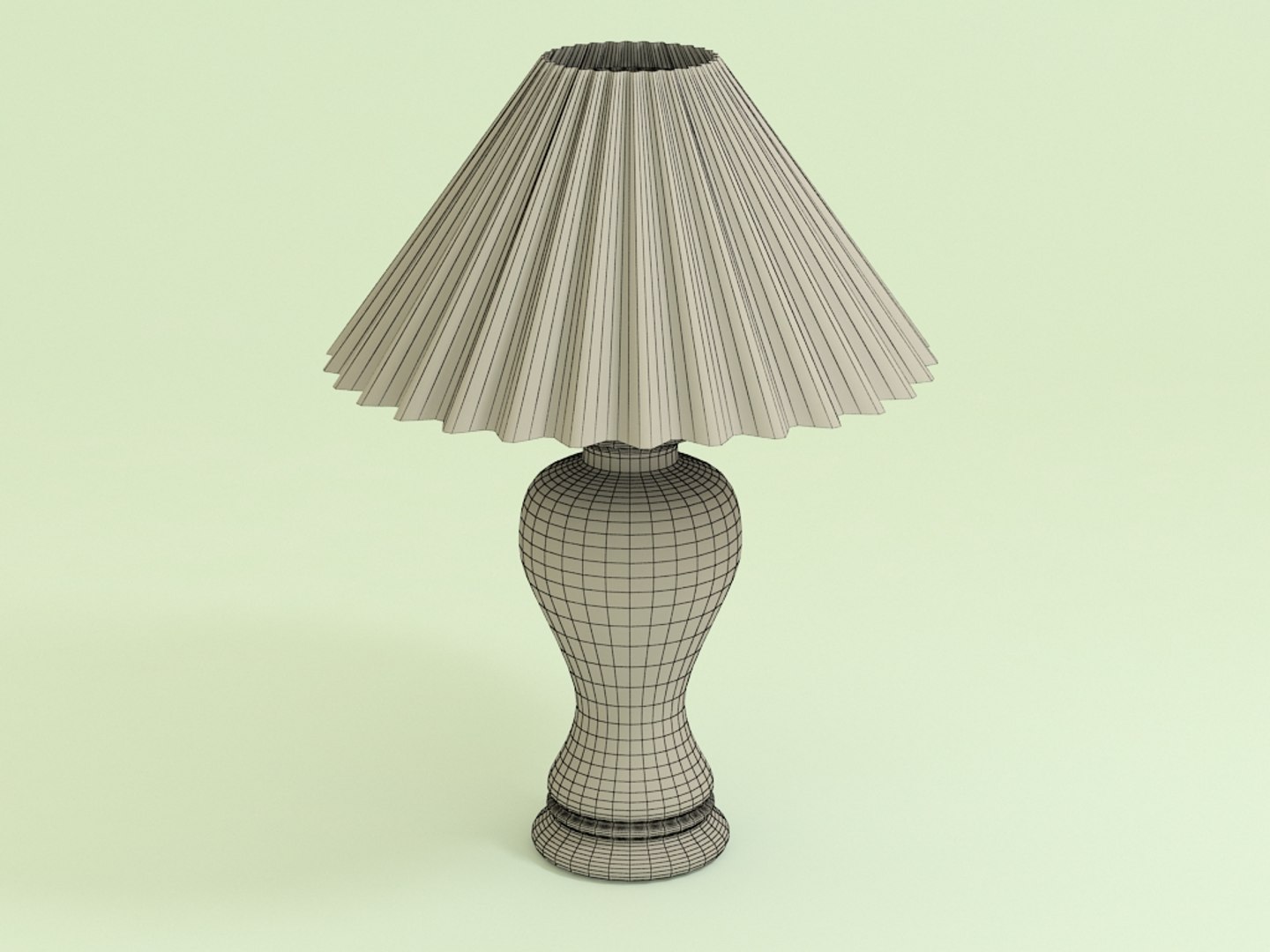 table lamp 3d max