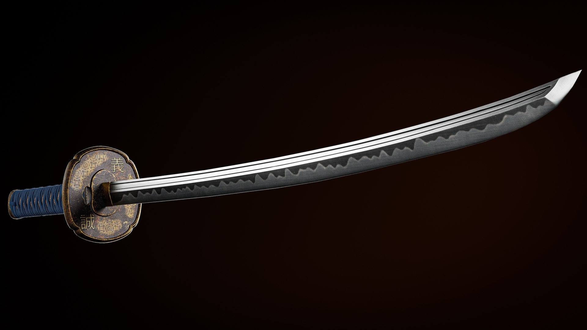 3D Katana Game ready - TurboSquid 2071157