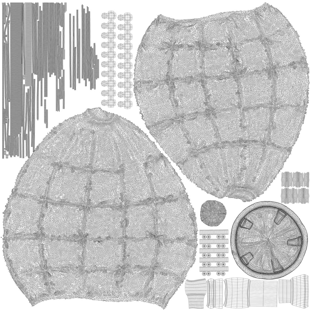 3D Model Net Carry Bag - TurboSquid 1853565